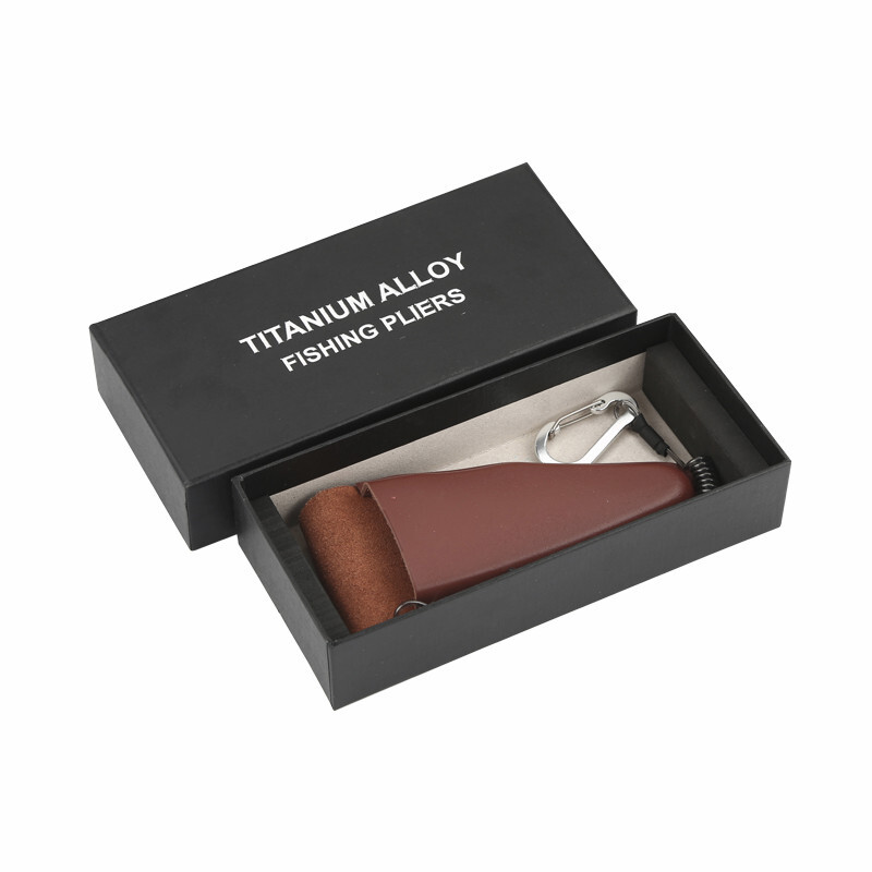 MV T1 Premium Full Titanium Fishing Pliers, Locking Line Cutters-Split ...