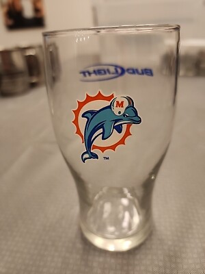 NFL Miami Dolphins Bud Light Drinking Pint Glass | eBay