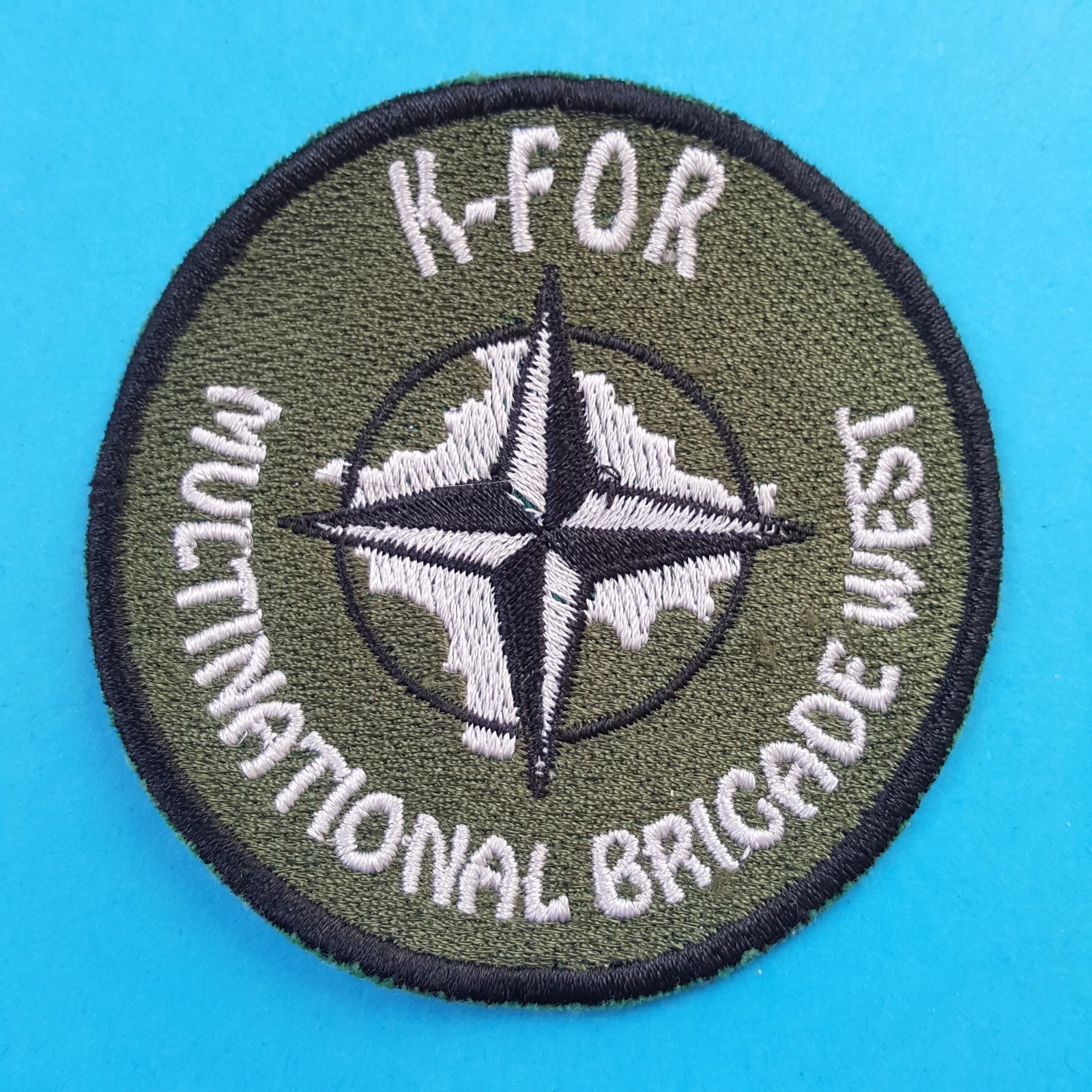 NATO MNB-W Italy Spain Hungary Slovenia Romania KFOR Mission Army Badge ...