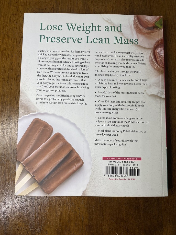 Protein-Sparing Modified Fast Method : Over 120 Recipes to Accelerate ...