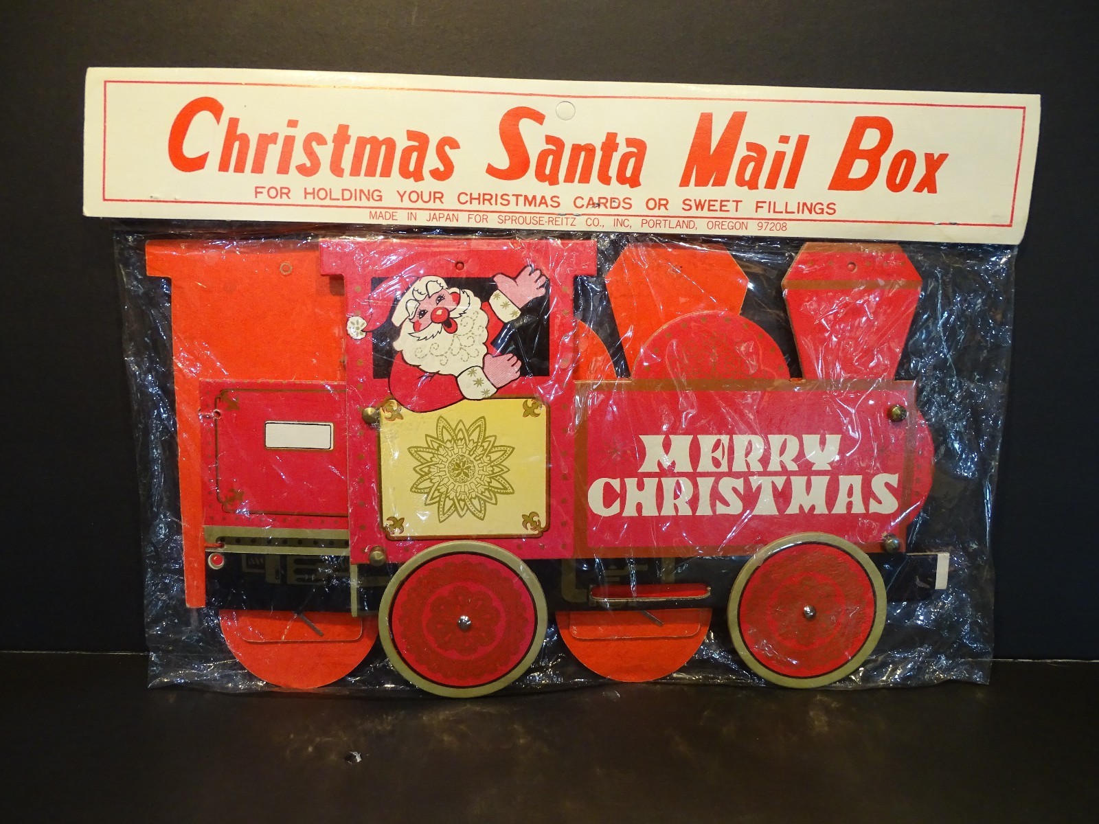 VTG CARDBOARD CHRISTMAS SANTA MAIL BOX | eBay