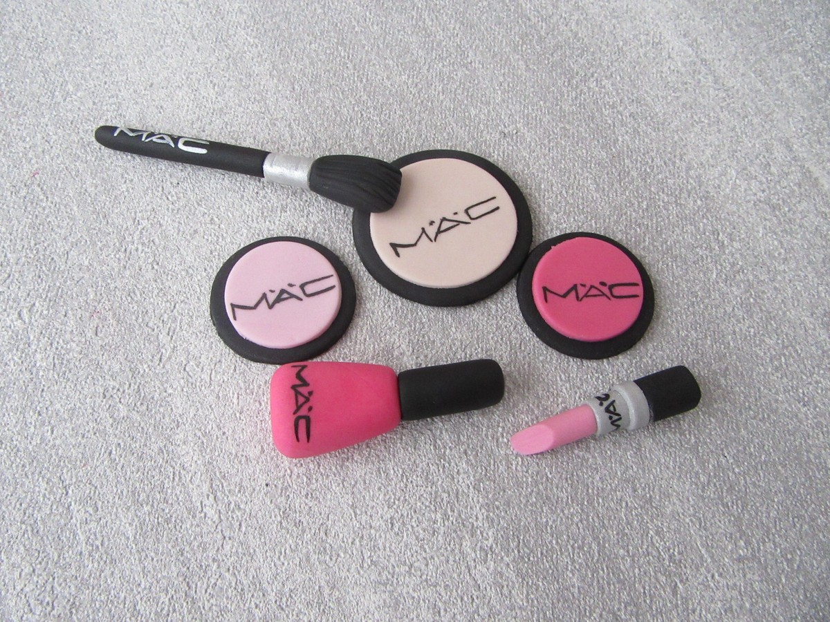 Mac Makeup Cake Toppers - Mugeek Vidalondon