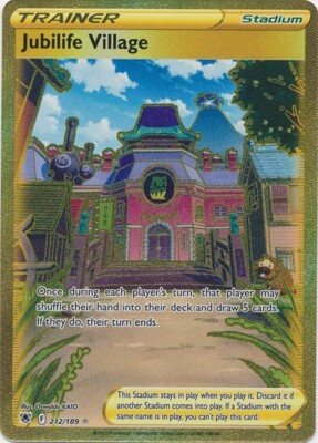 Jubilife Village 212/189 Secret Rare Astral Radiance Pokemon TCG | eBay