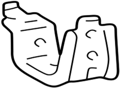 48825-60050 Toyota Bracket, rear stabilizer end 4882560050, New Genuine ...