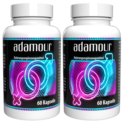 Augmente considérablement la libido - ADAMOUR - 120 capsules a 500mg FR ...