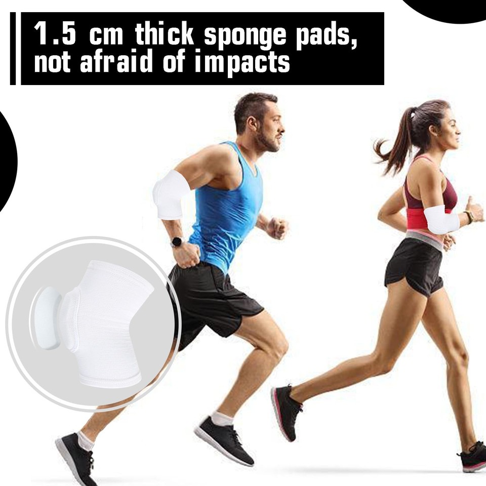 Brace Pads Elbow Protector, 1 Pair XS Arm Brace Support Fitness Arm ...