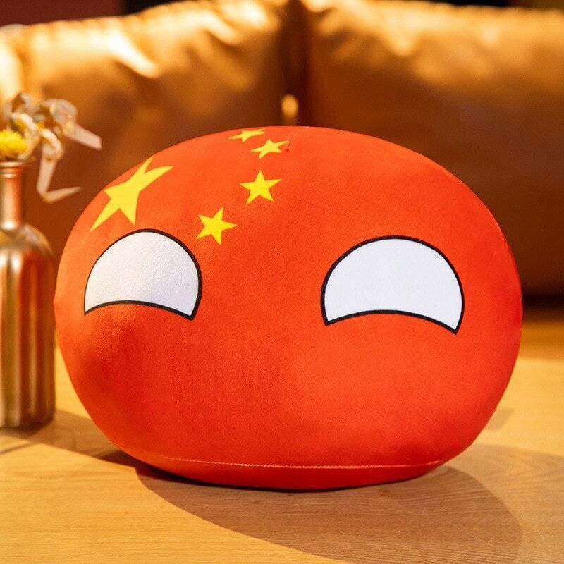 10cm Country Ball Plush Toys Polandball Pendant Countryball Country ...