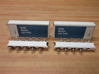 Generic PR18 Miniature Lamps Light Bulbs (Pack of 19) | eBay