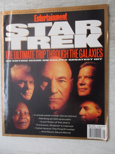 ENTERTAINMENT WEEKLY STAR TREK SPECIAL MAGAZINE FALL 1994 GENERATIONS ...