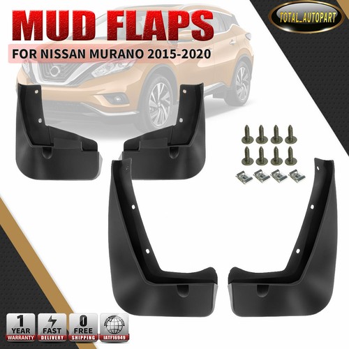 4pcs Mudflaps Splash Guards Mudguard for Nissan Murano 2015-2020 Sport ...