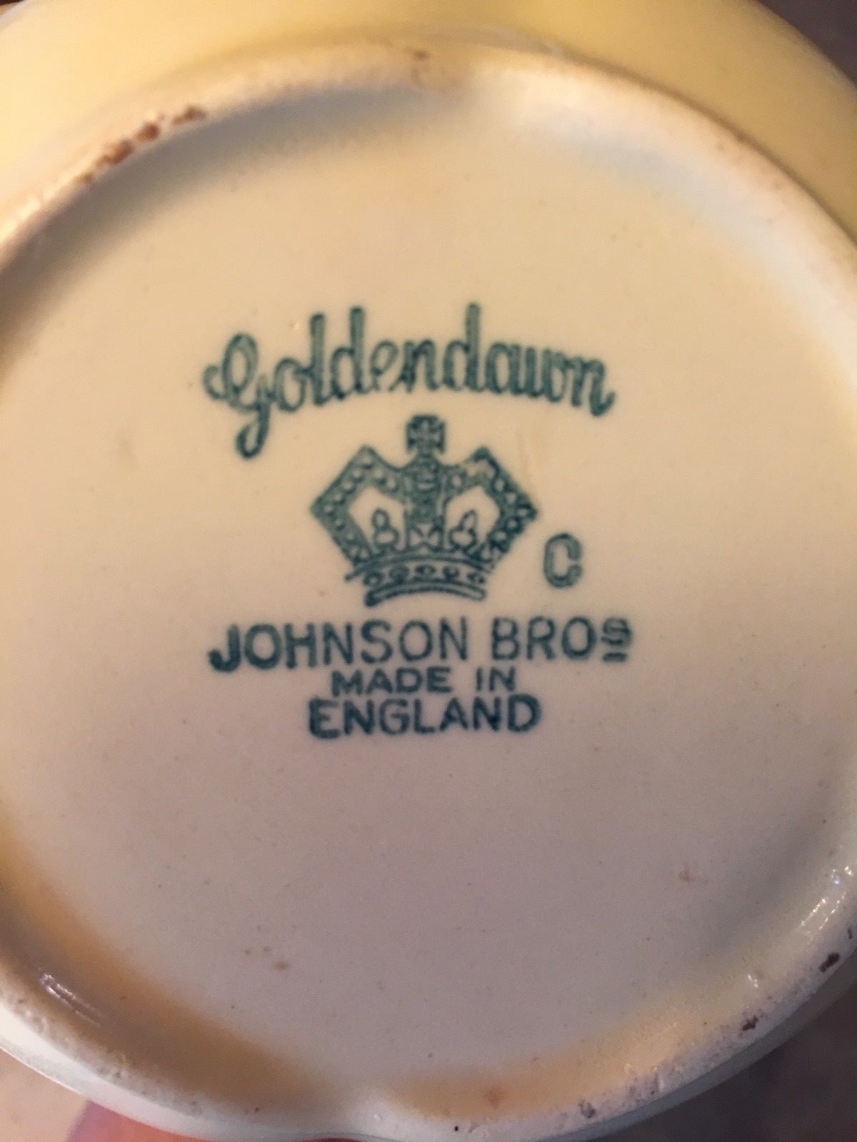 Vintage Tea Johnson Brothers Golden Dawn - Johnson Bros., England - Tea ...