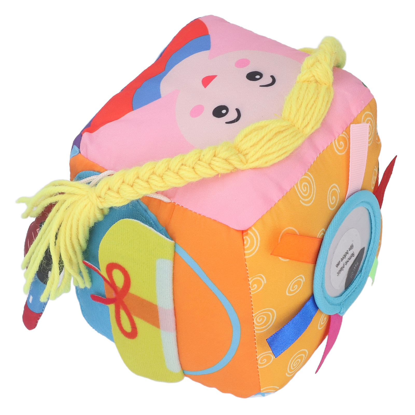 Baby Cloth Dice Activity Block Soft Motor Skill Development Cloth(Type ...