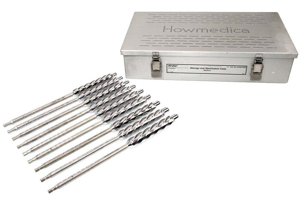 Stryker Howmedica Cylindrical Reamer Instrumentation Set | eBay