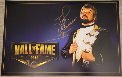 Ted DiBiase Signed 11x17 Autographed Hall of Fame Print w/ COA WWE WWF ...