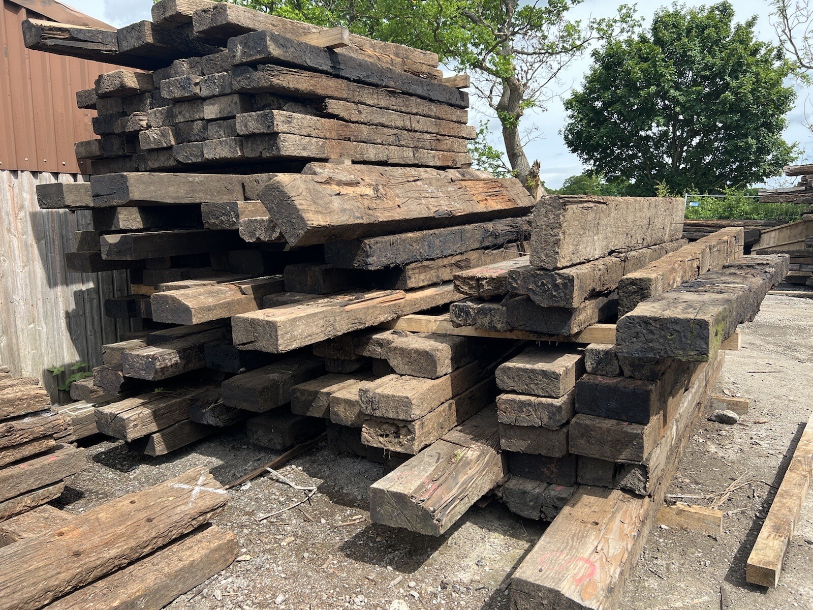 Reclaimed Timber Bearers - 2.4m upto 3.5m | eBay UK
