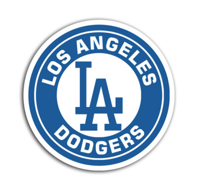 Los Angeles Dodgers Sticker Baseball Decals MLB | eBay