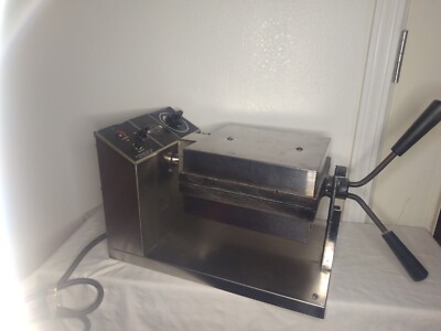 Waffle Maker w/ Stainless Steel Grids / (4) Square Belgian 1440W | eBay