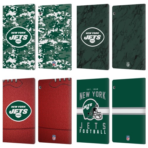 NFL NEW YORK JETS GRAPHICS LEATHER BOOK WALLET CASE FOR HUAWEI XIAOMI ...