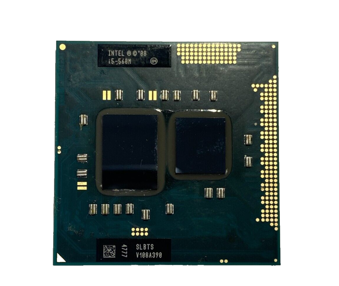 Intel Core i5-560M 2.6GHz 2-Core Socket G1 Laptop Mobile CPU Processor ...