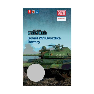 Plastic Soldier Battlegroup Northah Soviet Union 10mm Gvozdika Battery ...