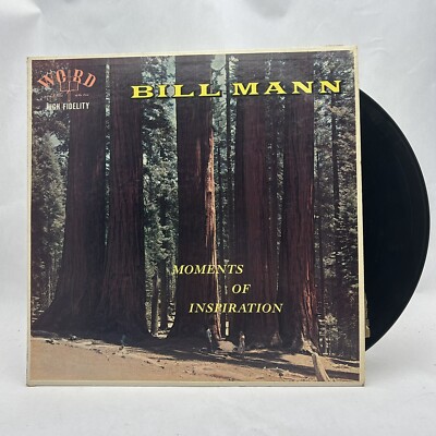 BILL MANN - MOMENTS OF INSPIRATION - USED GOSPEL VINYL LP | eBay