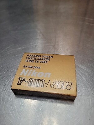 Nikon N8008/F-801 focusing screen type E. Prod. #2427. New | eBay