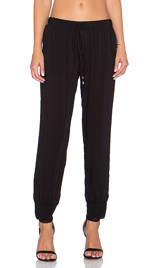 New With Tags Bishop + Young Black Drawstring Rayon Pant | eBay