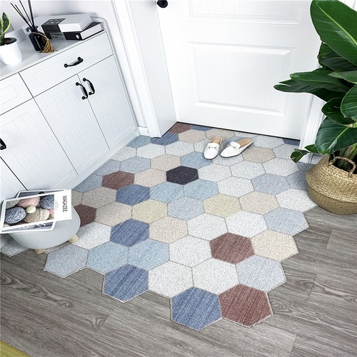 Silk Loop Custom Cut Doormat Carpet Home Room Porch Entrance Mat Carpet ...