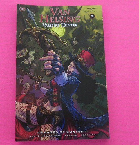 Van Helsing Vampire Hunter # 3 B COMIC Guillermo Fajardo ZENESCOPE 2024 ...