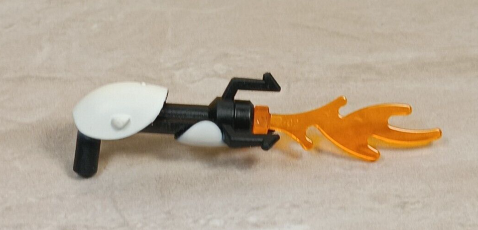 LEGO Minifigure Space Gun Video Game Portal Weapon Rubber Flame Thrower ...