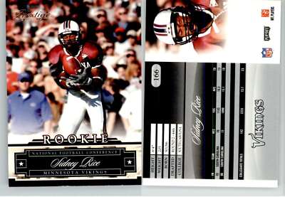Sidney Rice 2007 Prestige EX-NM #166 South Carolina Vikings RC Rookie ...