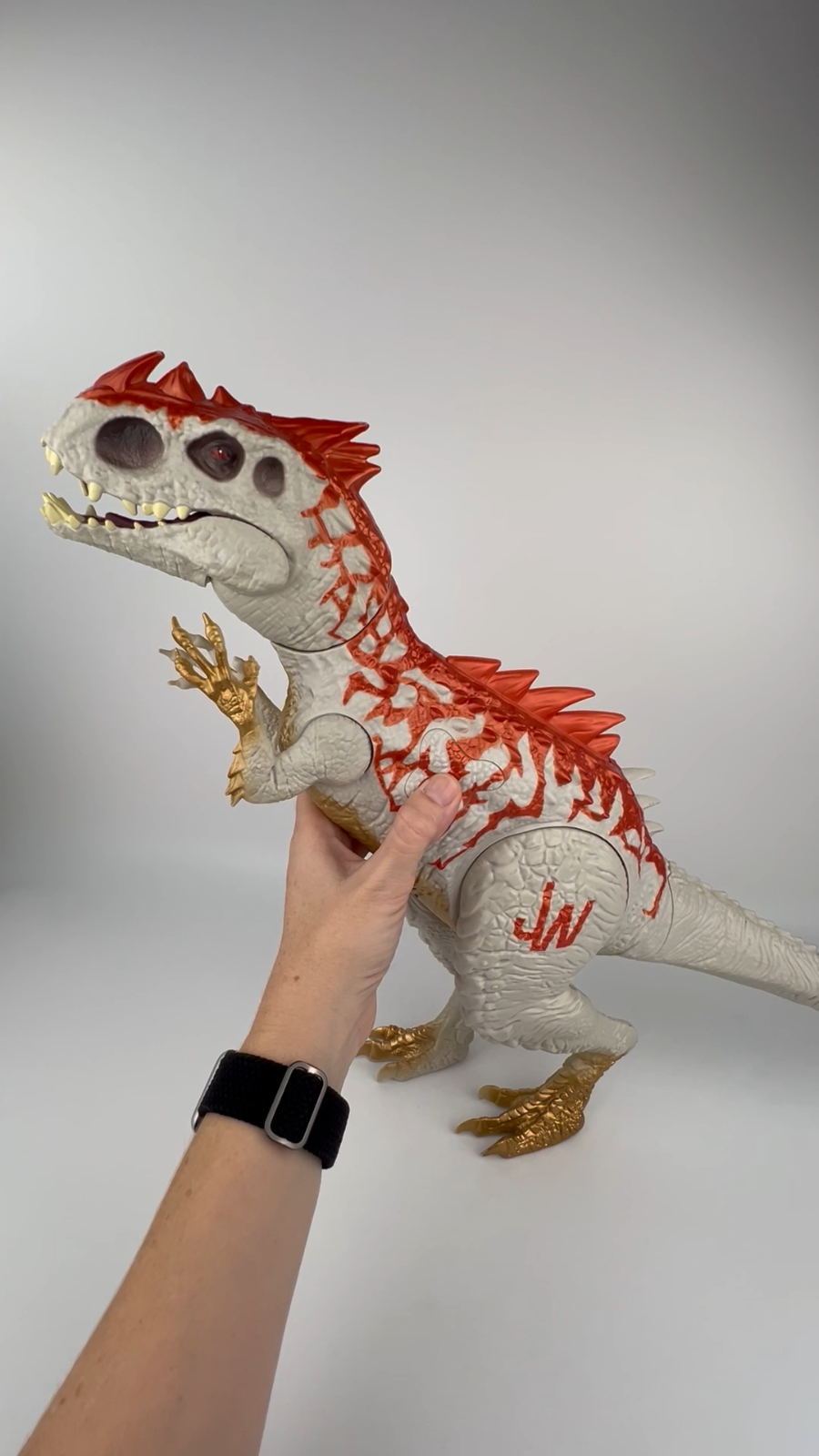 Jurassic World Dino Hybrid Rampage Indominus Rex Toy Action Figure ...