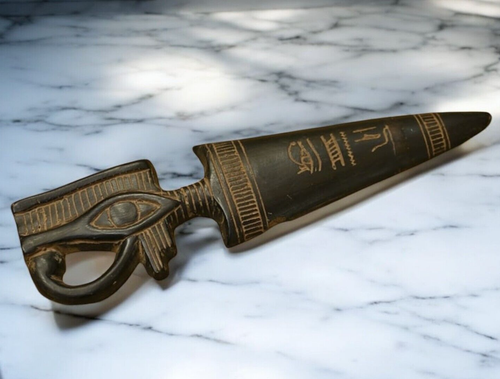 RARE ANCIENT EGYPTIAN ANTIQUITIES Stone Dagger for Eye Of God Horus ...