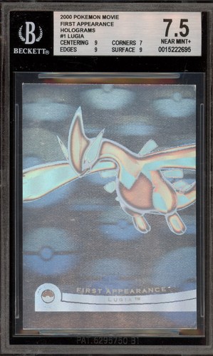 Pokemon Lugia First Appearance Movie 2000 Hologram #1 BGS 7.5 | eBay