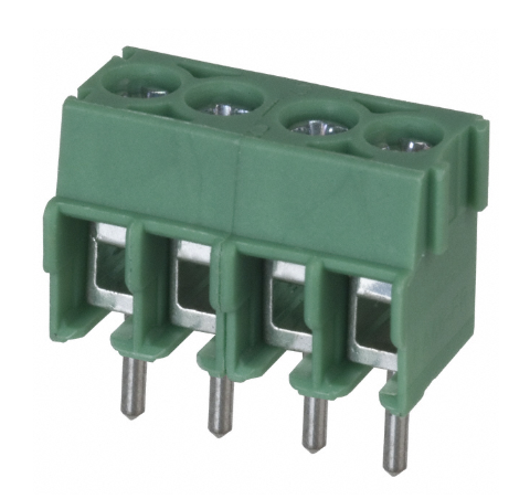 Pack of 4 1984633 Connector 4 Position Wire to Board Terminal Block ...