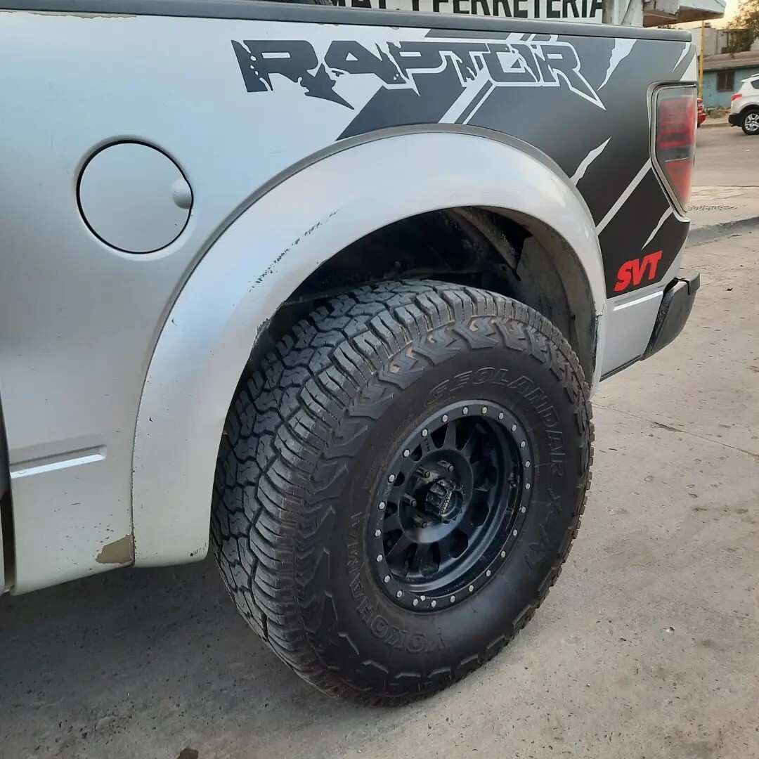 2010 - 2014 Gen 1 Ford Raptor SVT decals Vinyl Cut black matte and red ...