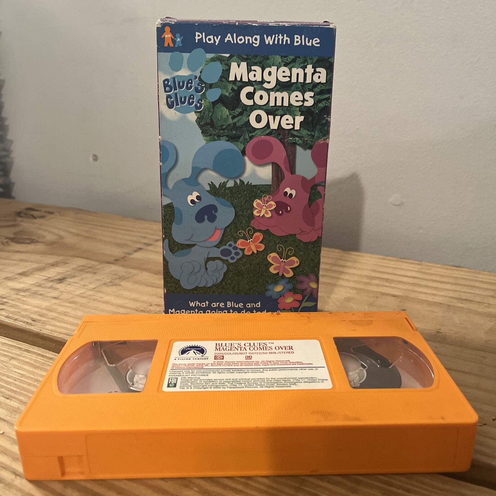 Blues Clues - Magenta Comes Over (VHS, 2000) for sale online | eBay