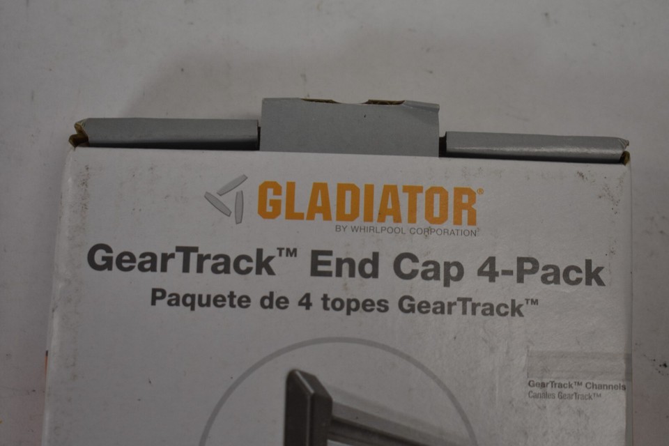 Gladiator GearTrack End Caps 4 Pack For Use w OEM Channels Snap In ...
