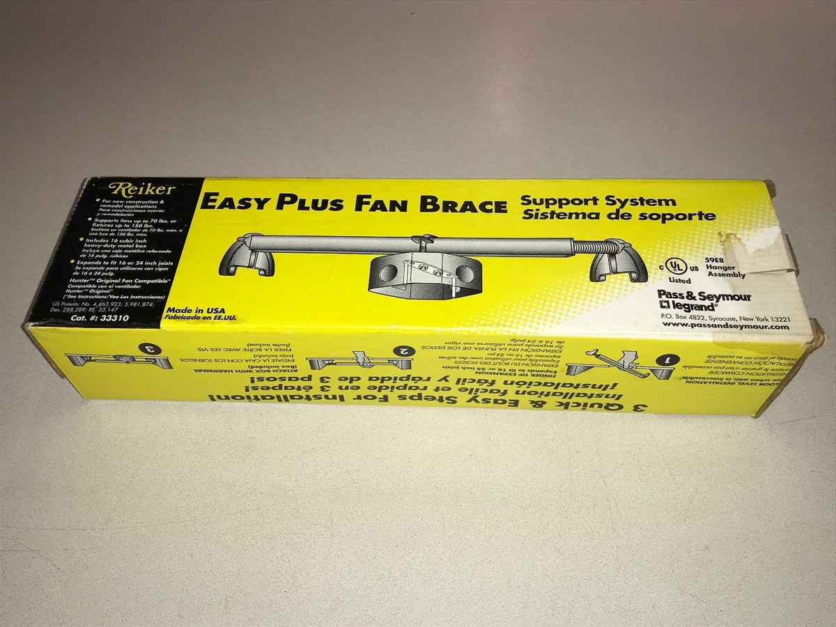 Expandable Ceiling Fan Brace How To Install A Ceiling Fan | Lighting