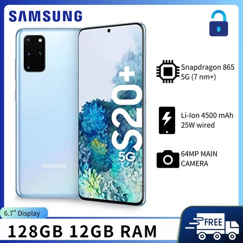 Neu Samsung Galaxy S20+ 5G SM-G986U | 128GB 12GB RAM | Ohne Vertrag ...