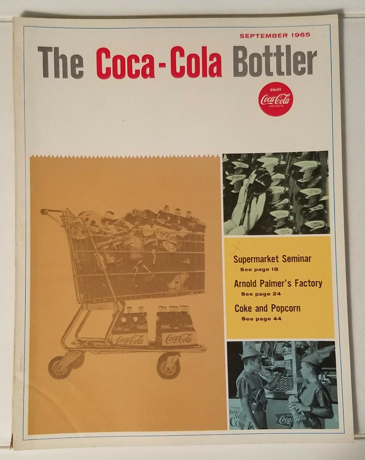THE COCA-COLA BOTTLER - VINTAGE MAGAZINE - SEPT. 1965 | eBay