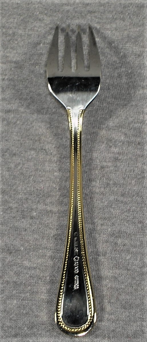 Wallace Gold Royal Bead Silverware Flatware Stainless Front & Back ...