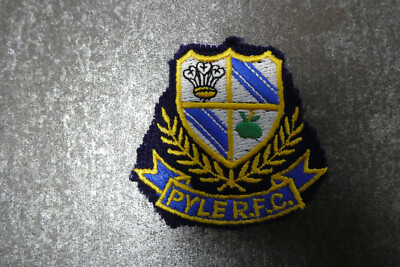 Pyle Rugby Football Club Football Sport Woven Cloth Patch Badge (L3S ...