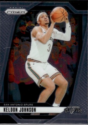 2024-2025 Panini Prizm Basketball Silver Prizm Keldon Johnson no. 24 | eBay