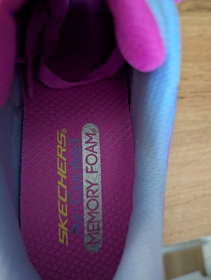 Skechers Girls Skech-Air Element Elite -Purely Lavender/Pink Size 4UK ...