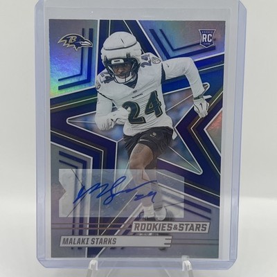 2025 NFL Panini Rookies & Stars Malaki Starks SIGNATURES Rookie Auto ...