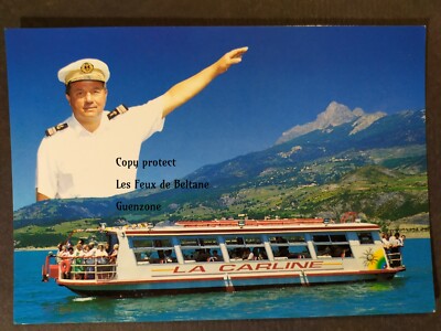 LA CARLINE BATEAU PROMENADE LAC SERRE PONCON ROGER FONTENAY carte ...