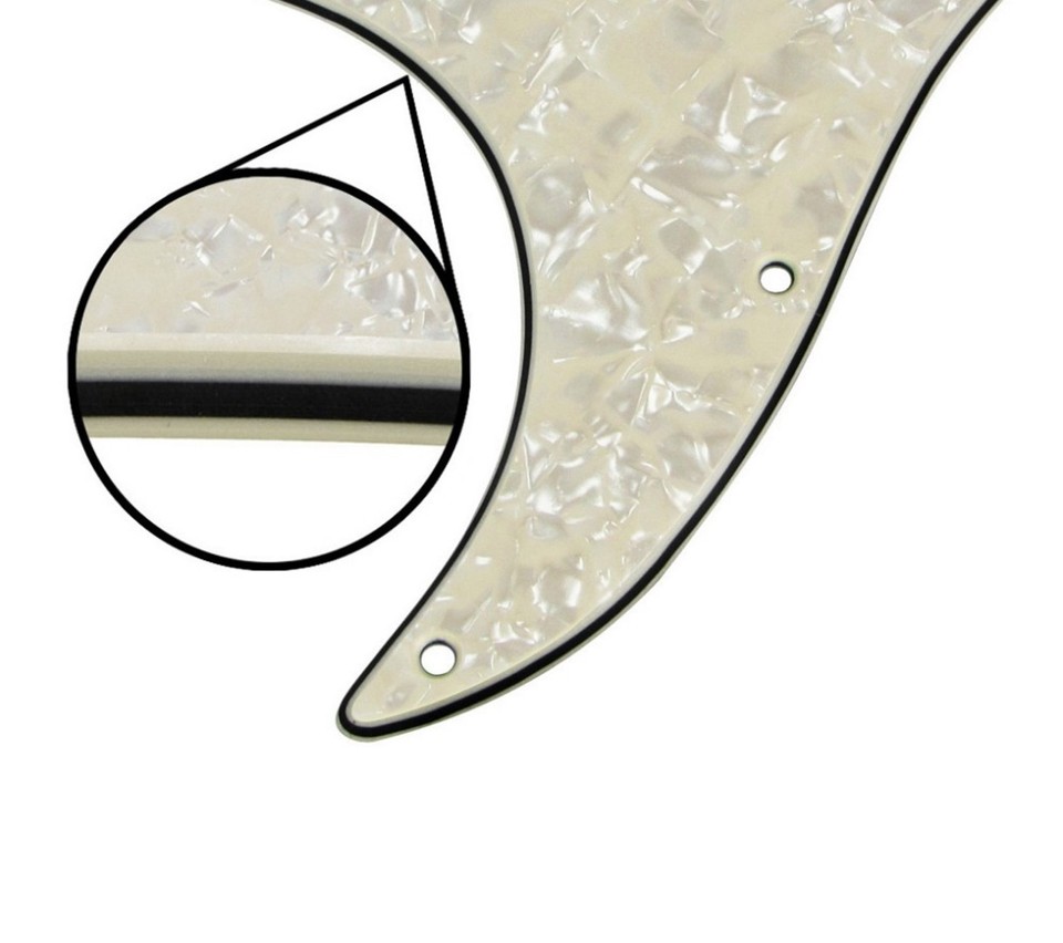 Left Handed Strat Stratocaster Electric Guitar Pickguard Scratchplate ...