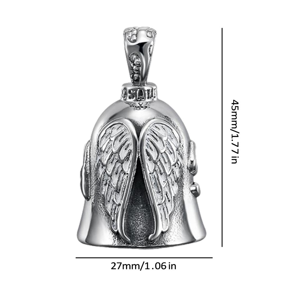 Angel Wings Bell For Harley Luck Gremlin Ride Bell Punk Motorcycle ...