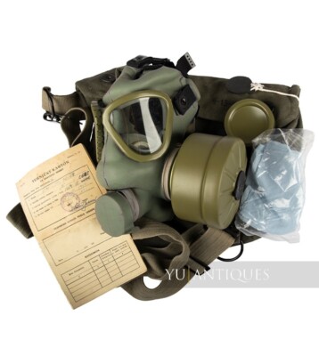 JNA YPA Yugoslav Peoples Army M1 - M59 Gaz Mask With Filter & Bag ...
